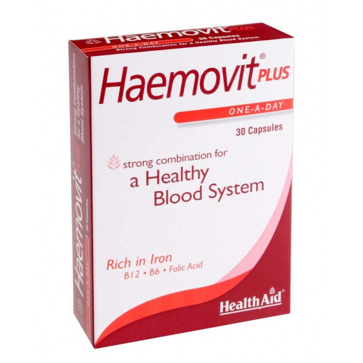 Haemovit Plus 30 caps-Health Aid