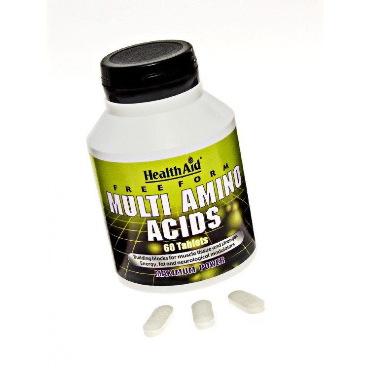 Multi Amino Acids 60 tabs-Health Aid